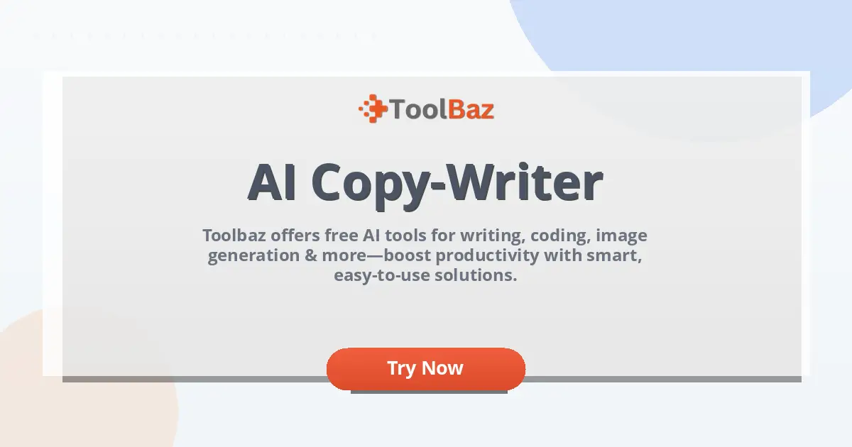 [FREE] AI Copy-Writer - (No Login & Unlimited)