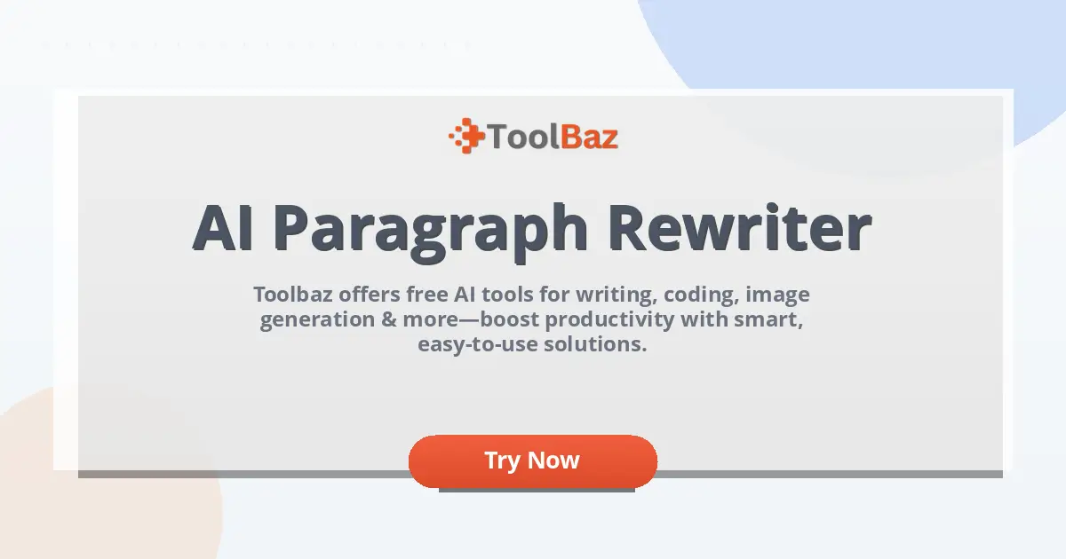 [FREE] AI Paragraph Rewriter - (No Login & Unlimited)