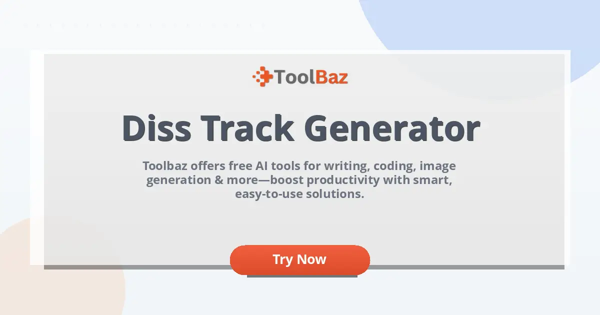 [FREE] Diss Track Generator - (No Login & Unlimited)